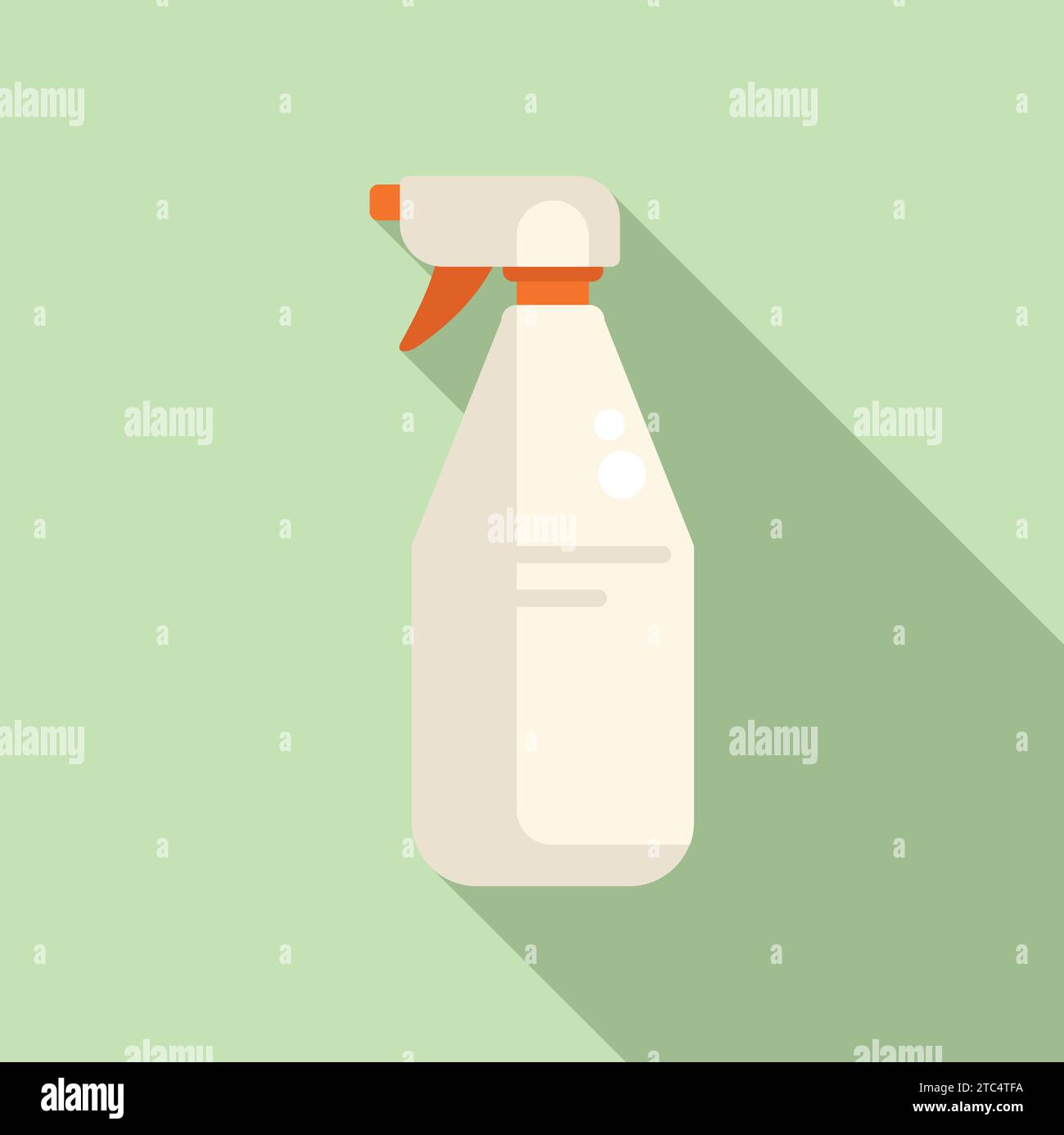 Haze sprayer icon flat vector. Water bottle mist. Atomizer dispenser ...