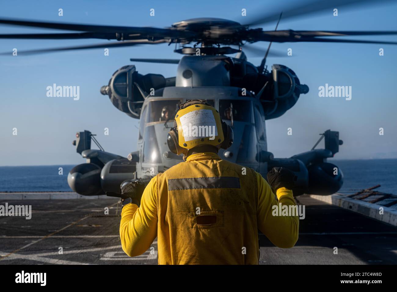 Aviation Boatswain's Mate (Handling) 3rd Class Qwashewn Mayes, a native ...