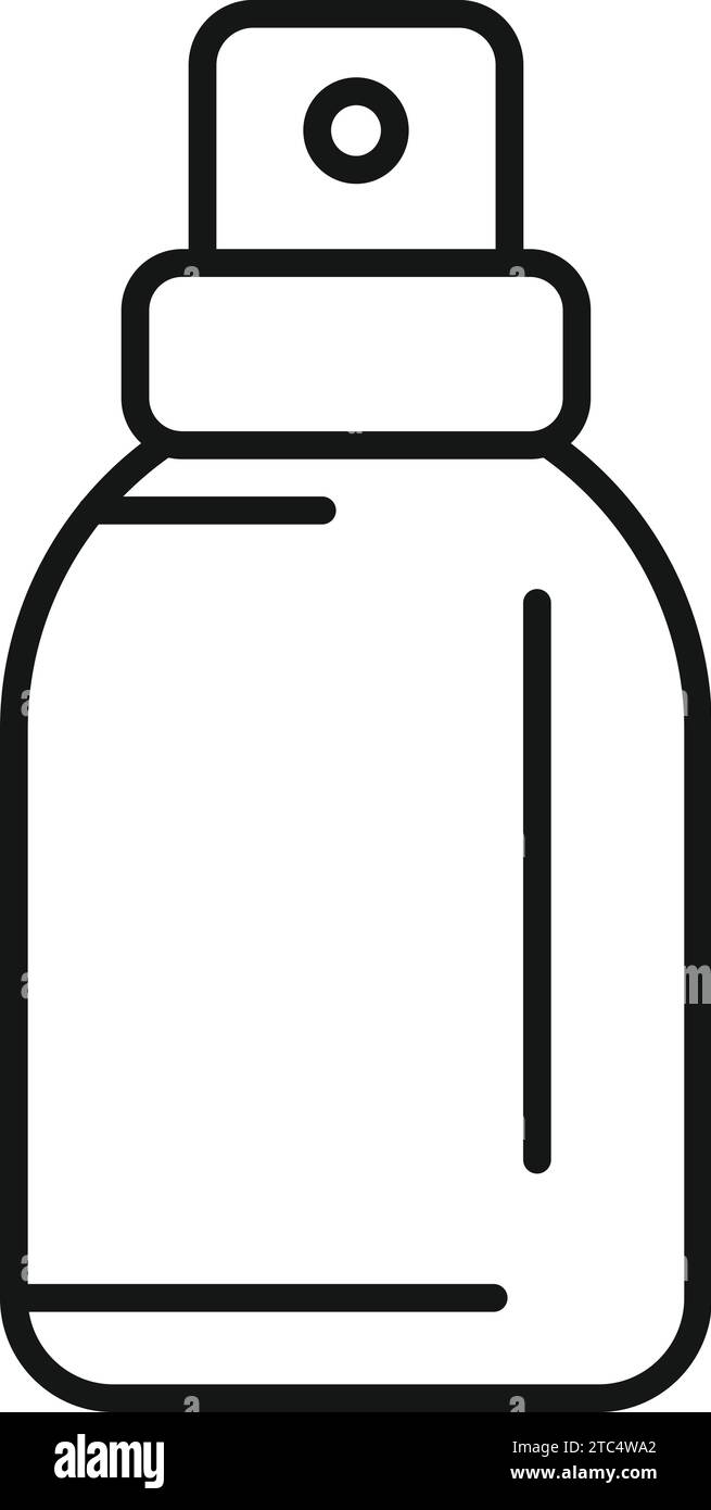 Portable sprayer icon outline vector. Water gun clean. Paint detergent ...