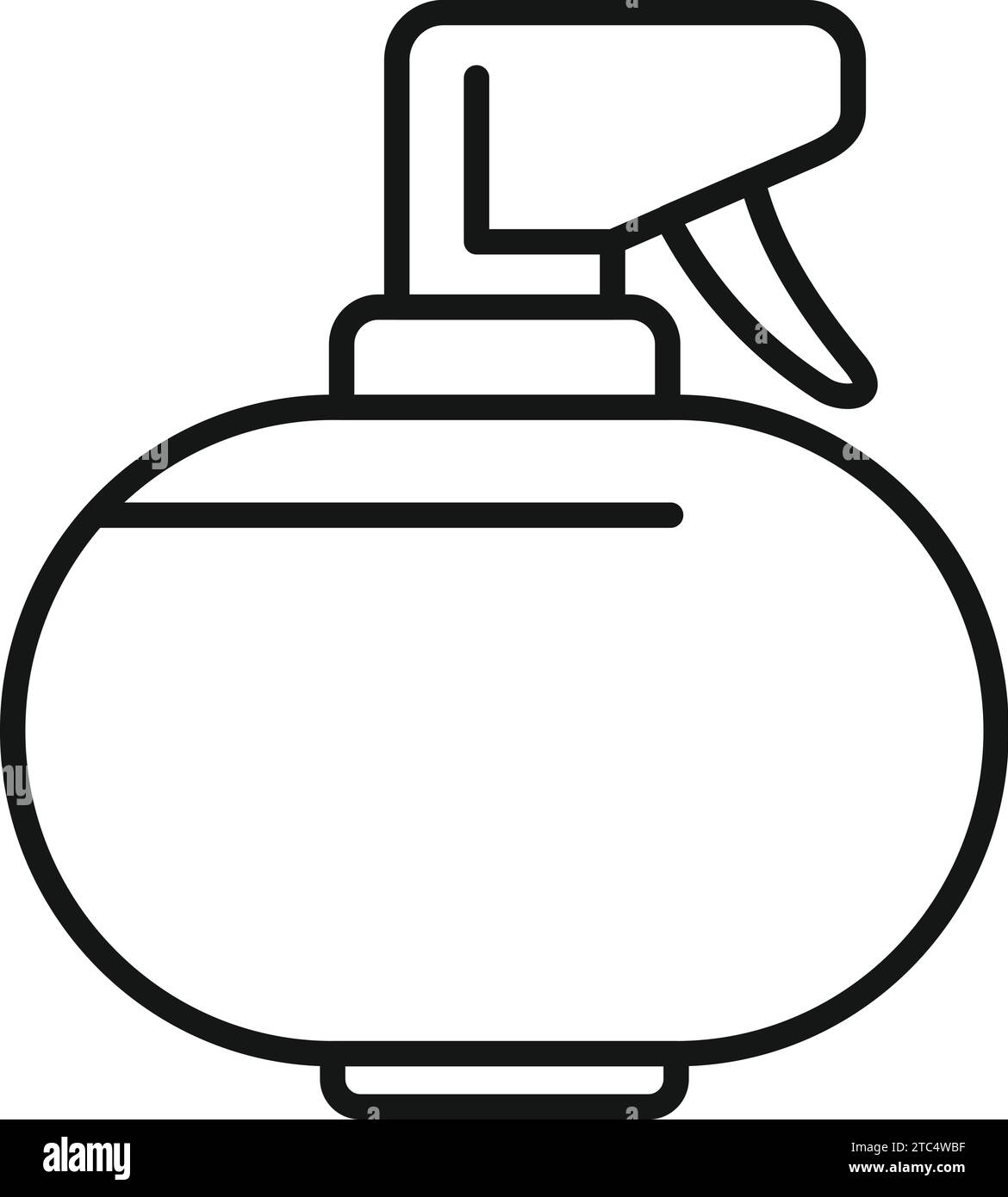 Air nozzle graffiti icon outline vector. Spray bottle. Atomizer hand ...