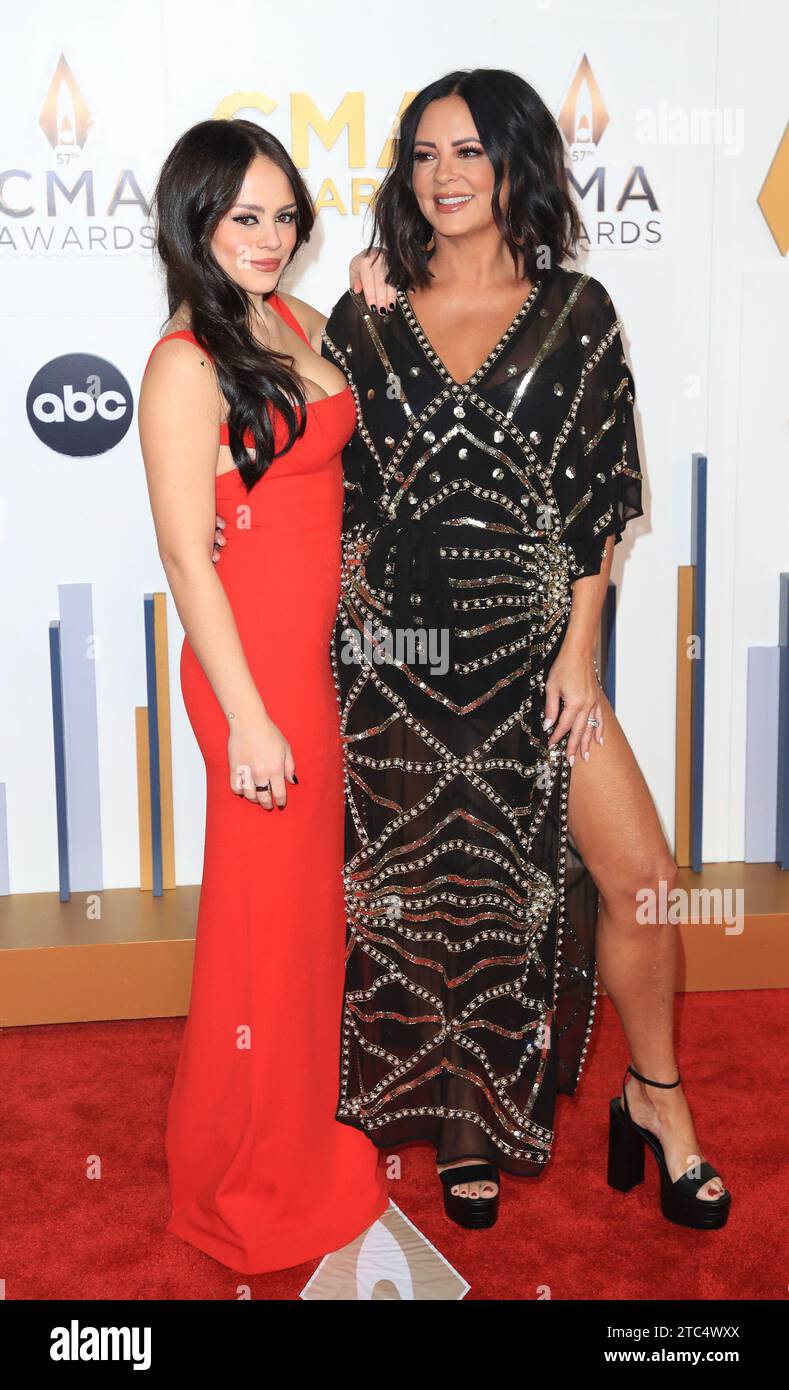 The 2023 CMA Awards at Bridgestone Arena in Nashville Tennessee, Red ...