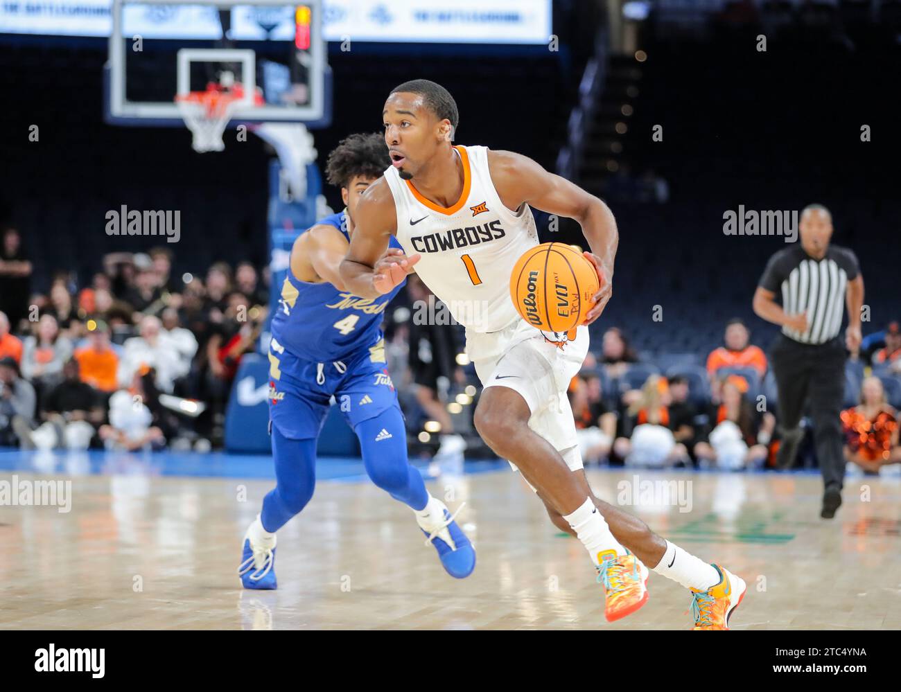 Tulsa golden hurricane mens basketball hi-res stock photography and ...