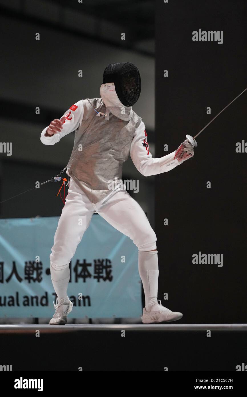 Aichi SKY EXPO, Aichi, Japan. 9th Dec, 2023. Choi Chun Yin Ryan (HKG ...