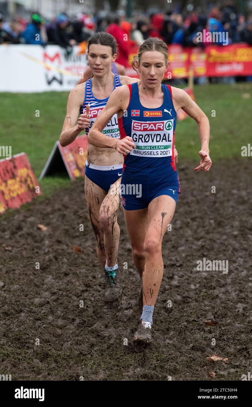 Brussels, Belgium. 10th Dec, 2023. Karoline Bjerkeli Grøvdal of Norway ...