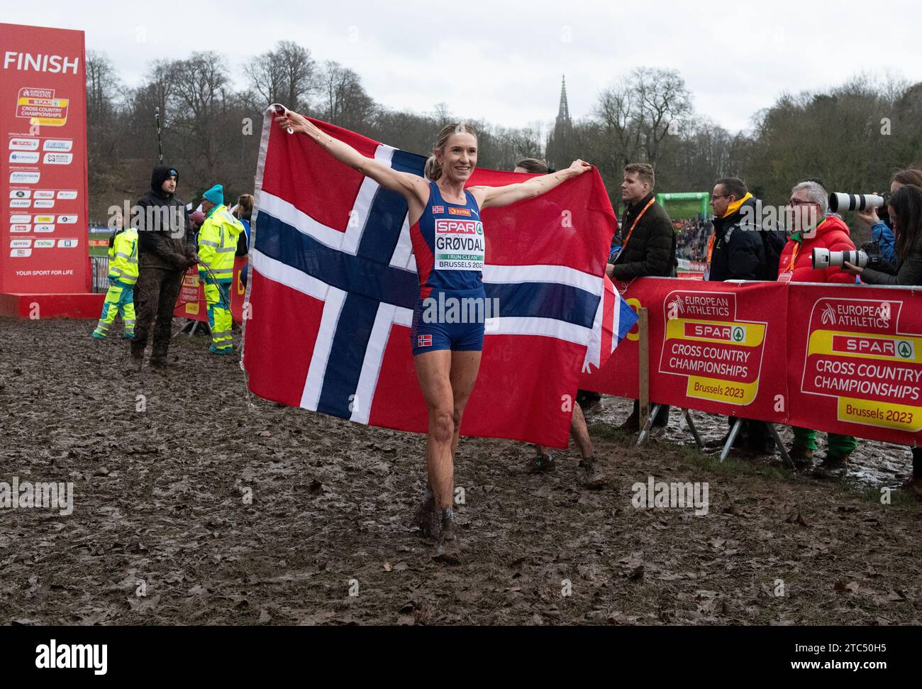 Brussels, Belgium. 10th Dec, 2023. Karoline Bjerkeli Grøvdal of Norway ...