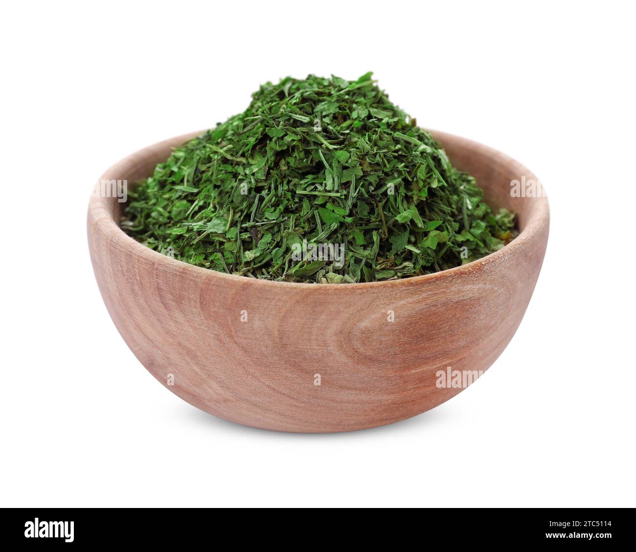 Bowl dried herbs on Cut Out Stock Images & Pictures - Alamy