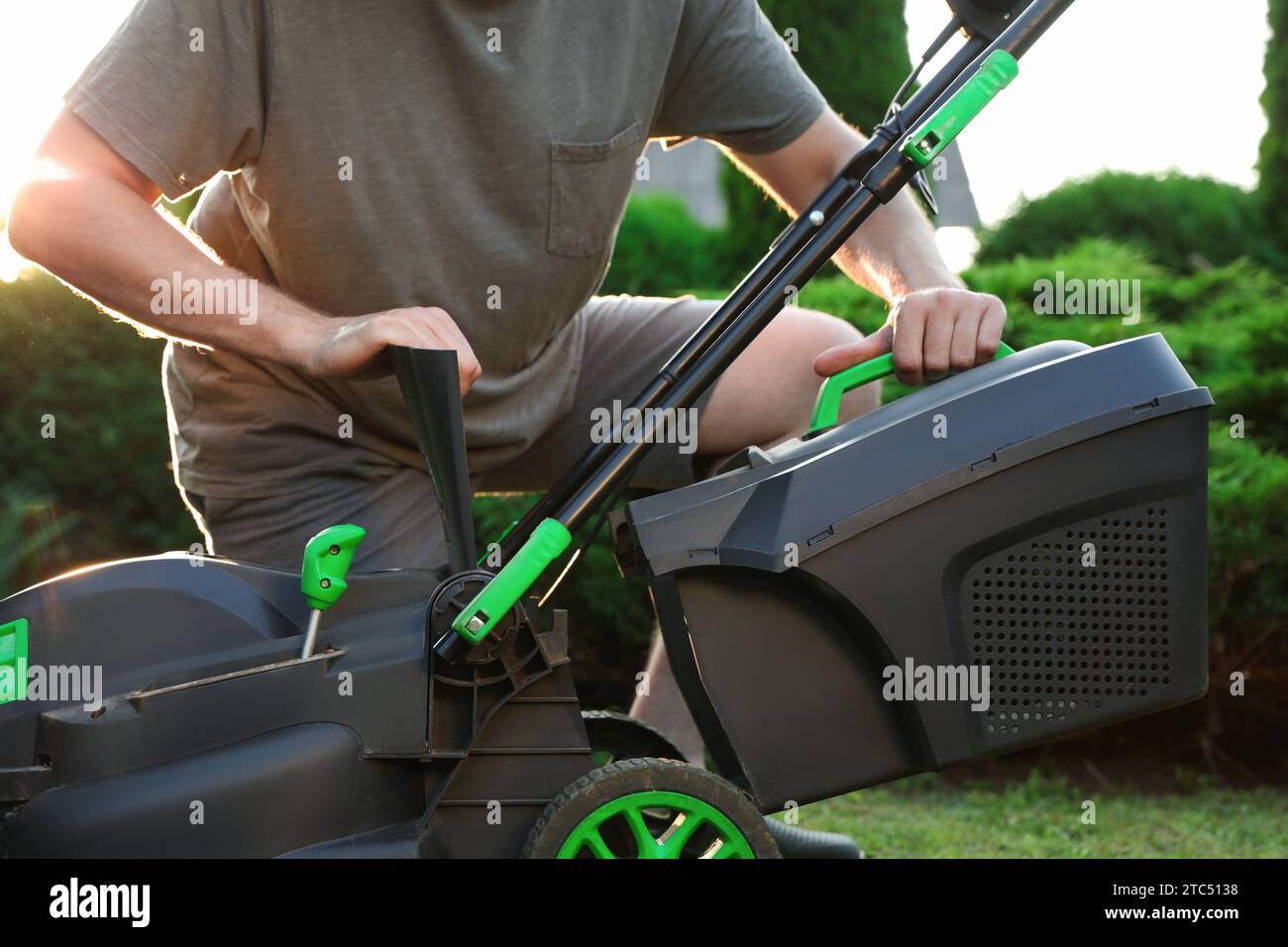 Removing grass box from hi-res stock photography and images - Alamy