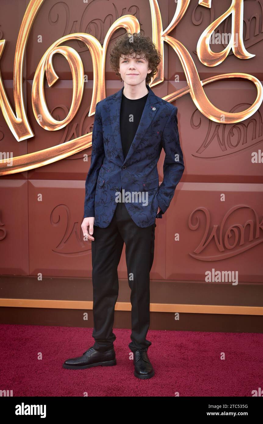 Colin O'Brien arrives at the premiere of "Wonka" on Sunday, Dec. 10 ...
