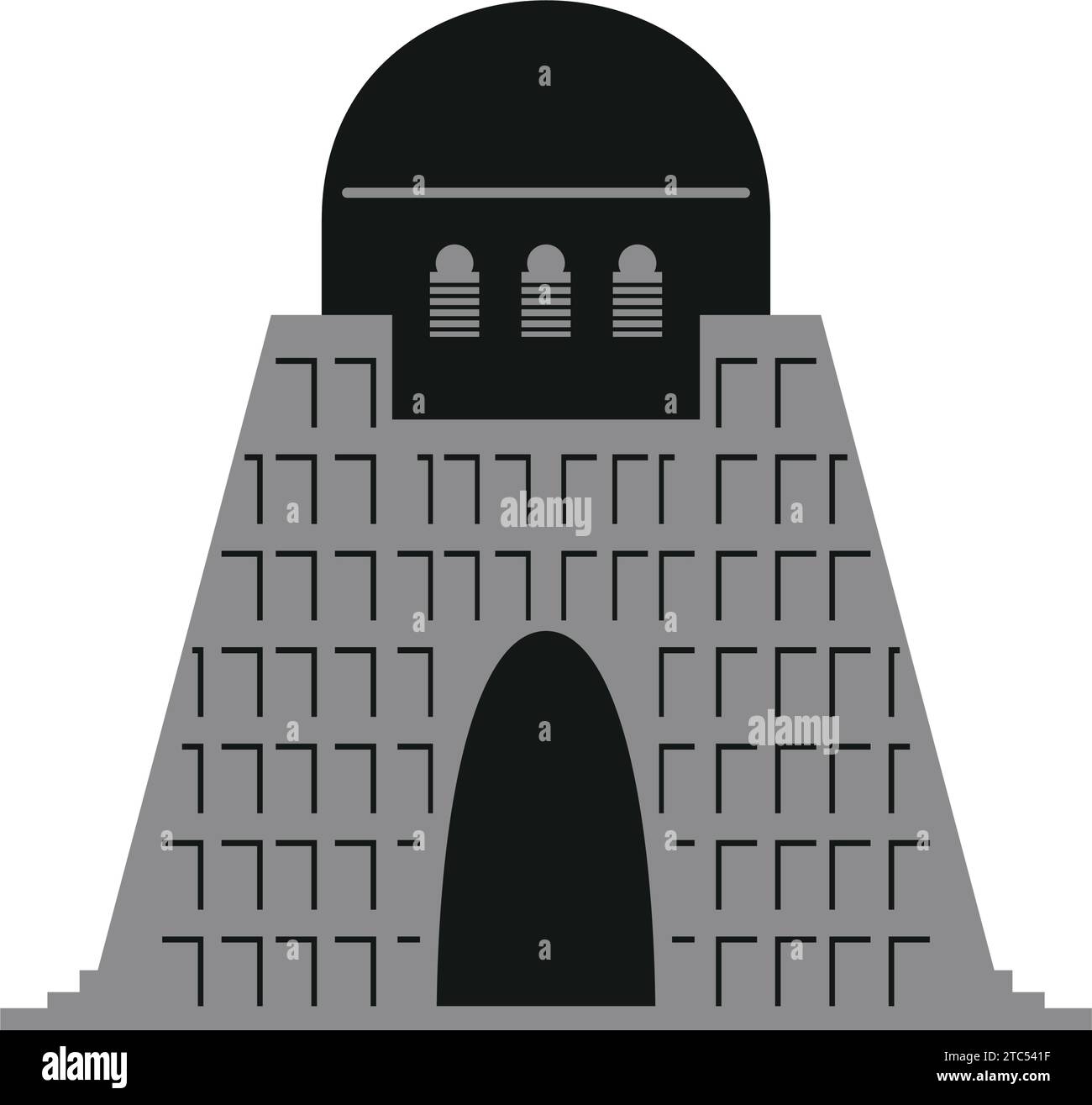 pakistan landmark mazar e qaid Stock Vector Image & Art - Alamy