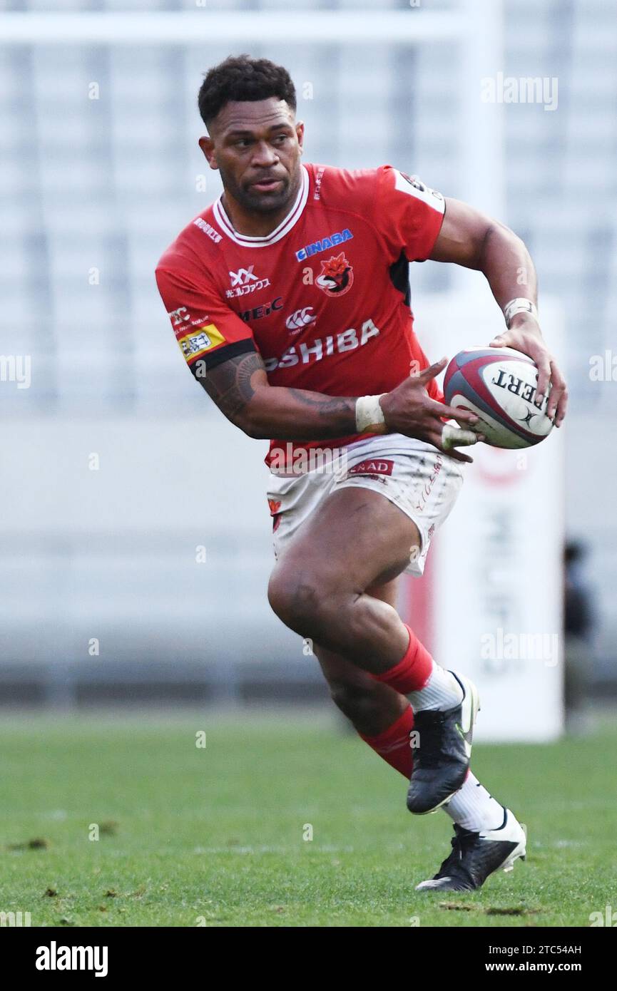 Tokyo, Japan. 9th Dec, 2023. Seta Tamanivalu (Brave Lupus) Rugby ...