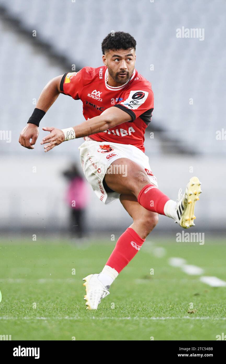 Tokyo, Japan. 9th Dec, 2023. Richie Mounga (Brave Lupus) Rugby : Japan ...