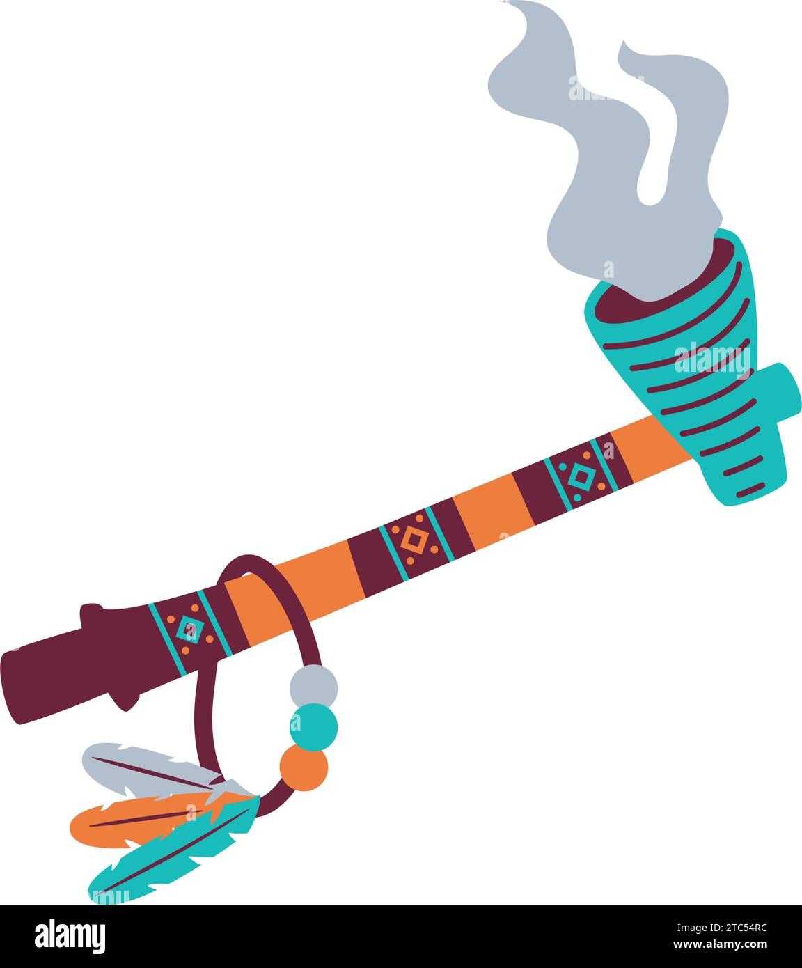 native american tobacco pipe Stock Vector Image & Art - Alamy