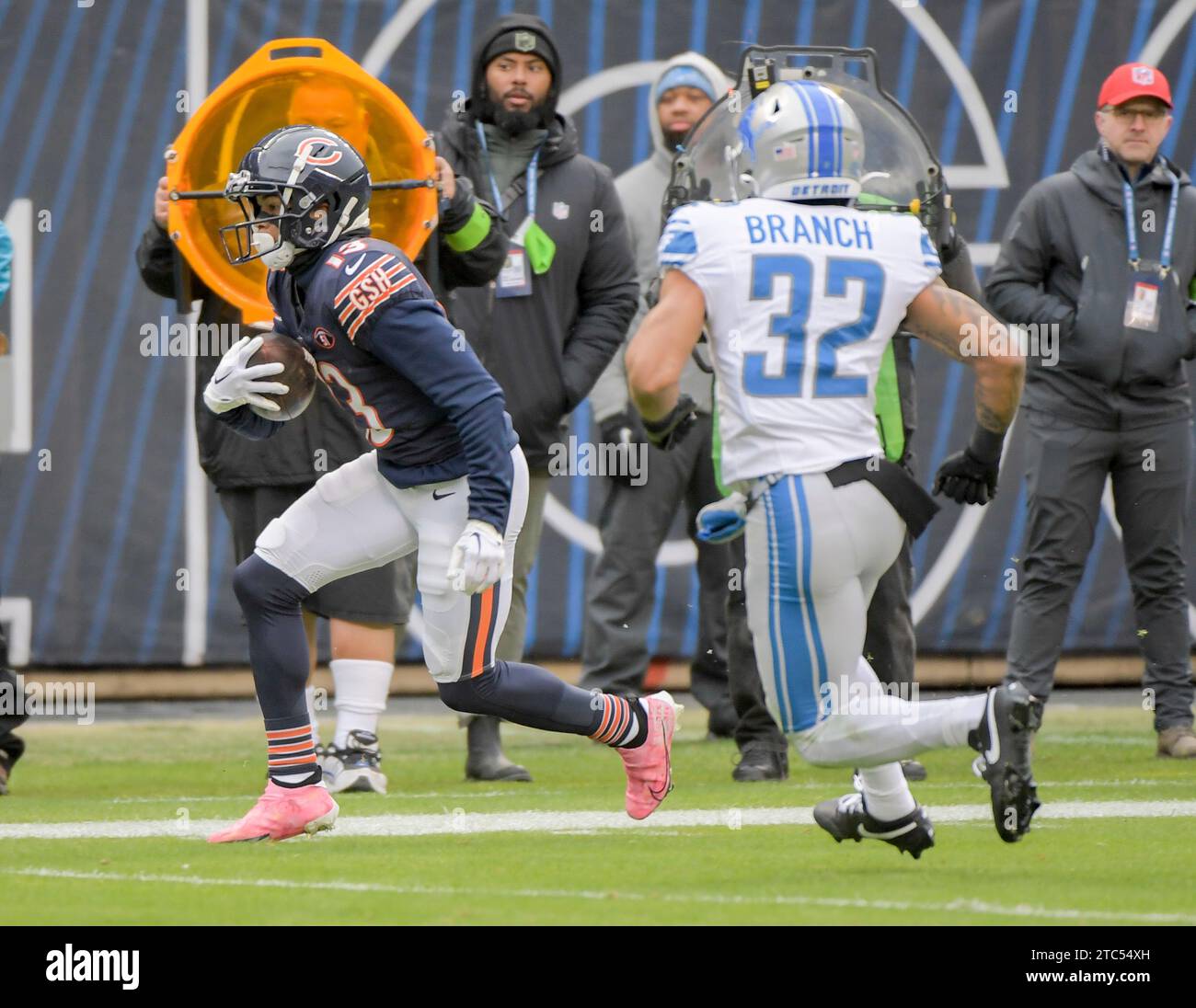 Chicago, United States. 10th Dec, 2023. Chicago Bears wide receiver ...