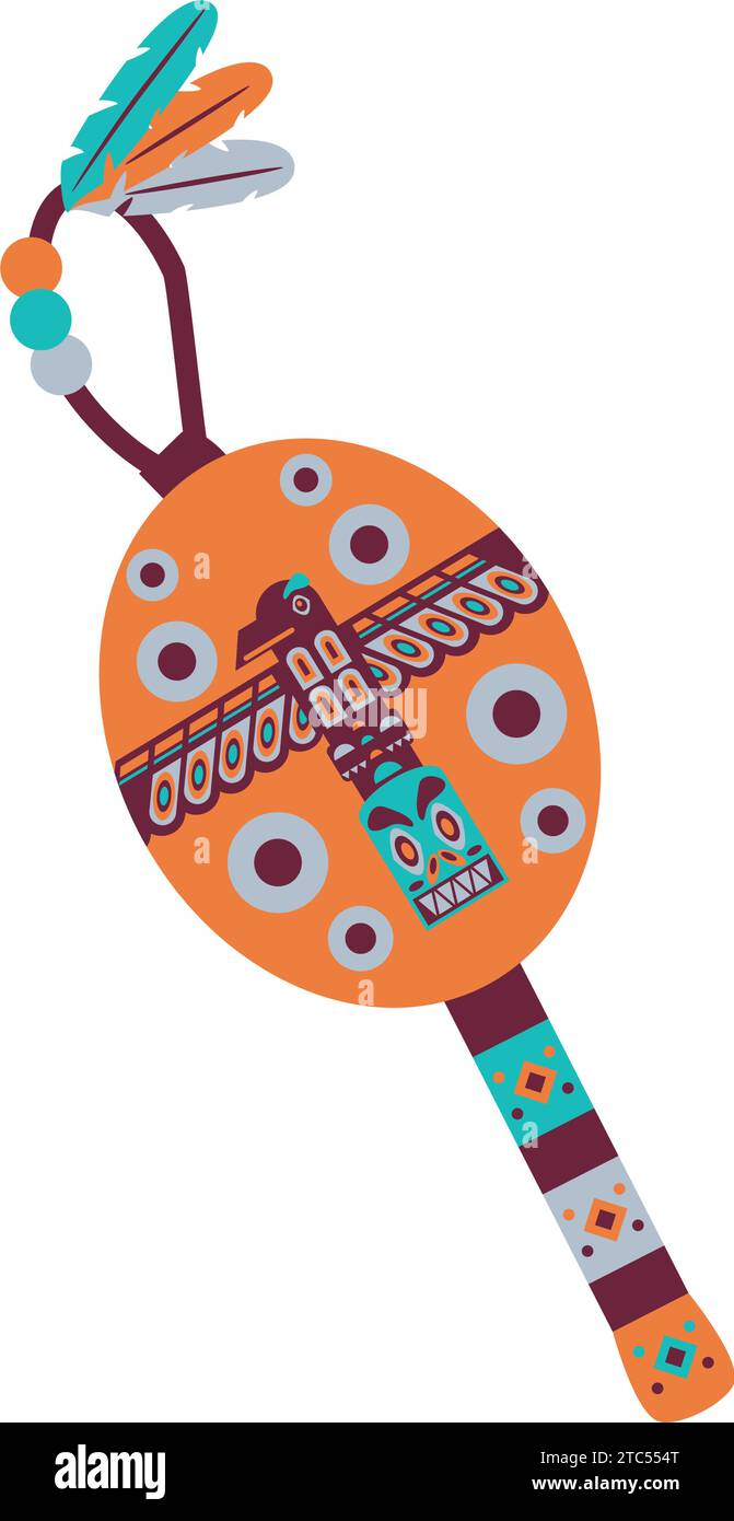 native american talking stick Stock Vector Image & Art - Alamy