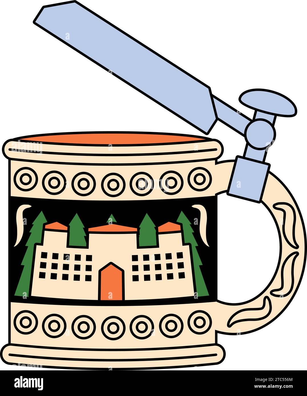 Steins Stock Vector Images - Alamy