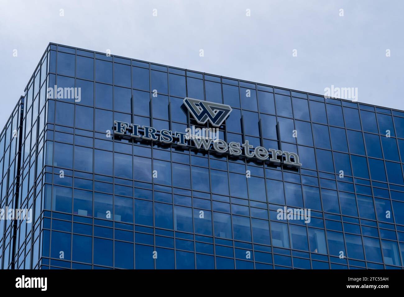 First Western headquarters in Denver, Colorado, USA Stock Photo - Alamy