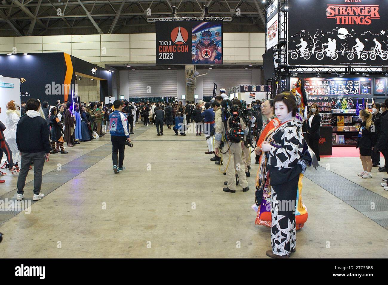 December 8 2023, Tokyo, Japan: Tokyo Comic Con 2023. The Comic Con is ...
