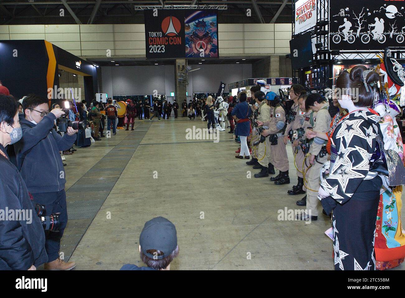 December 8 2023, Tokyo, Japan: Tokyo Comic Con 2023. The Comic Con is ...