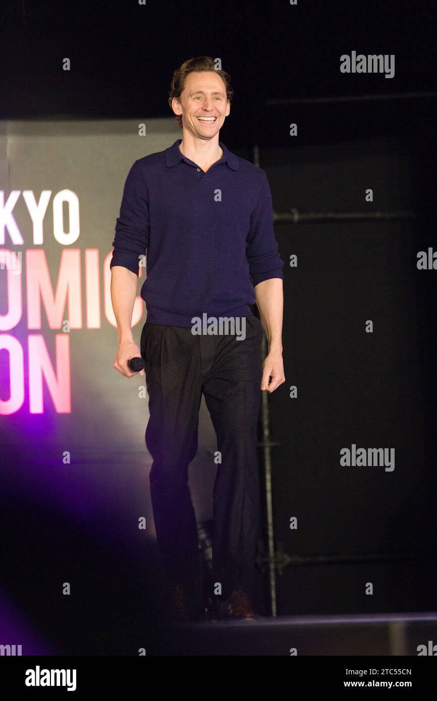 December 8 2023, Tokyo, Japan: Tom Hiddleston at the Tokyo Comic Con ...