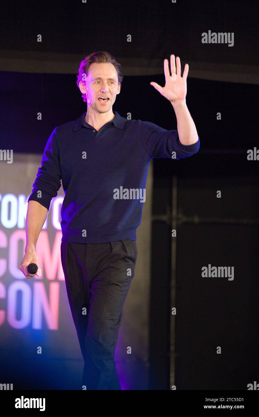 December 8 2023, Tokyo, Japan: Tom Hiddleston at the Tokyo Comic Con ...