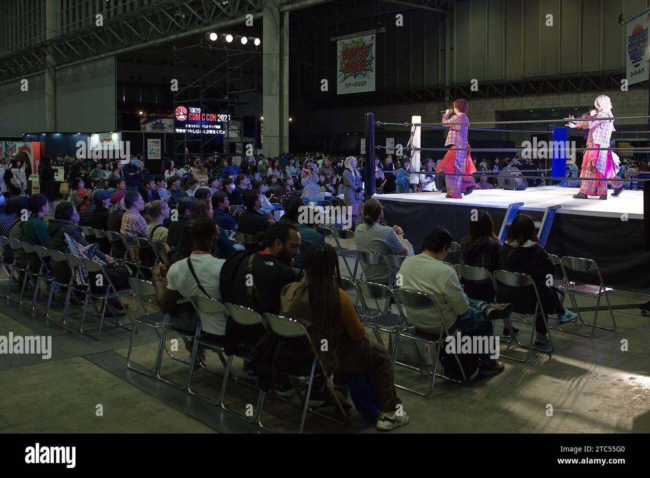 December 8 2023, Tokyo, Japan: Tokyo Comic Con 2023. The Comic Con is ...