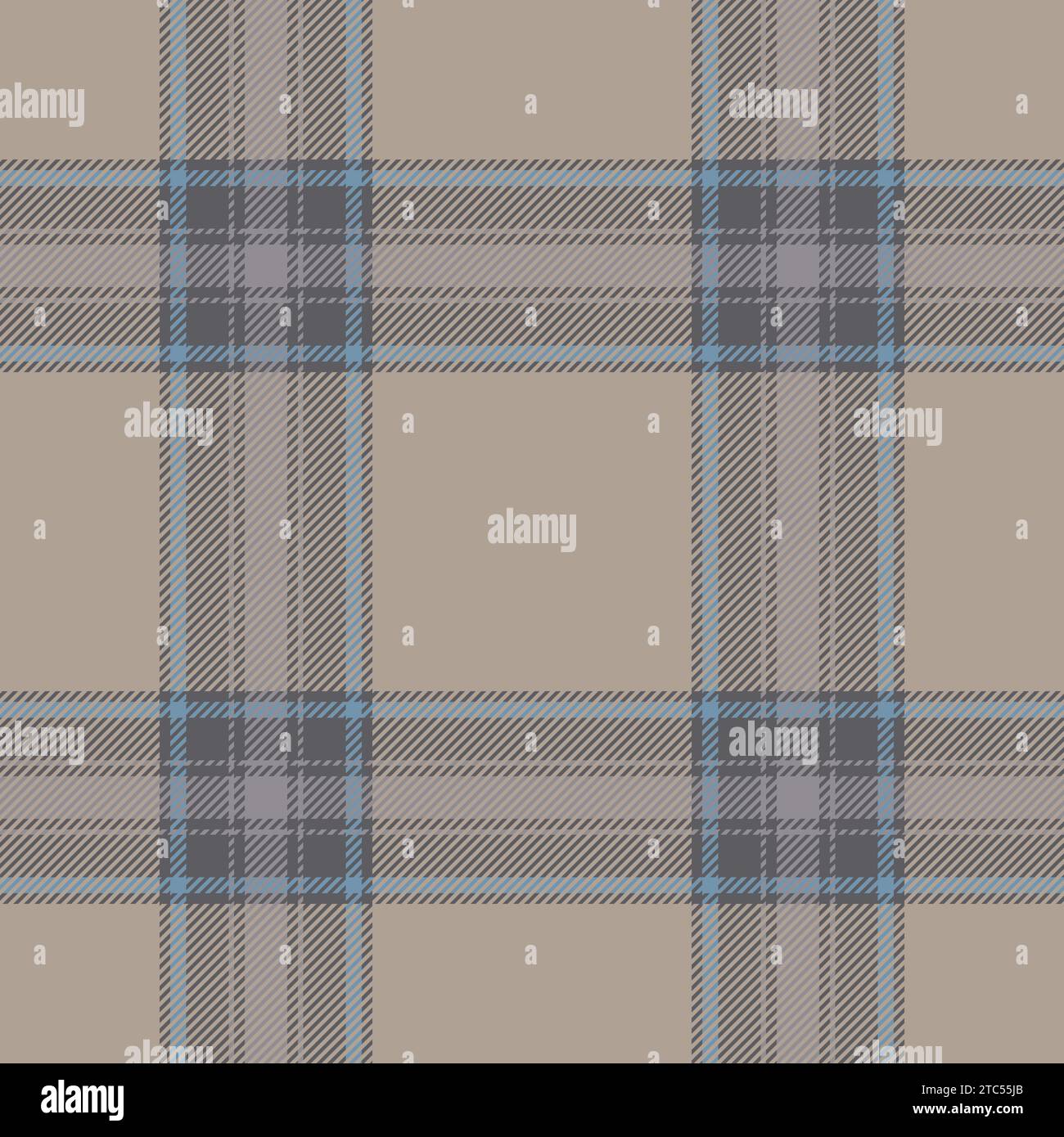 Plaid seamless pattern. Check fabric texture. Vector textile print ...