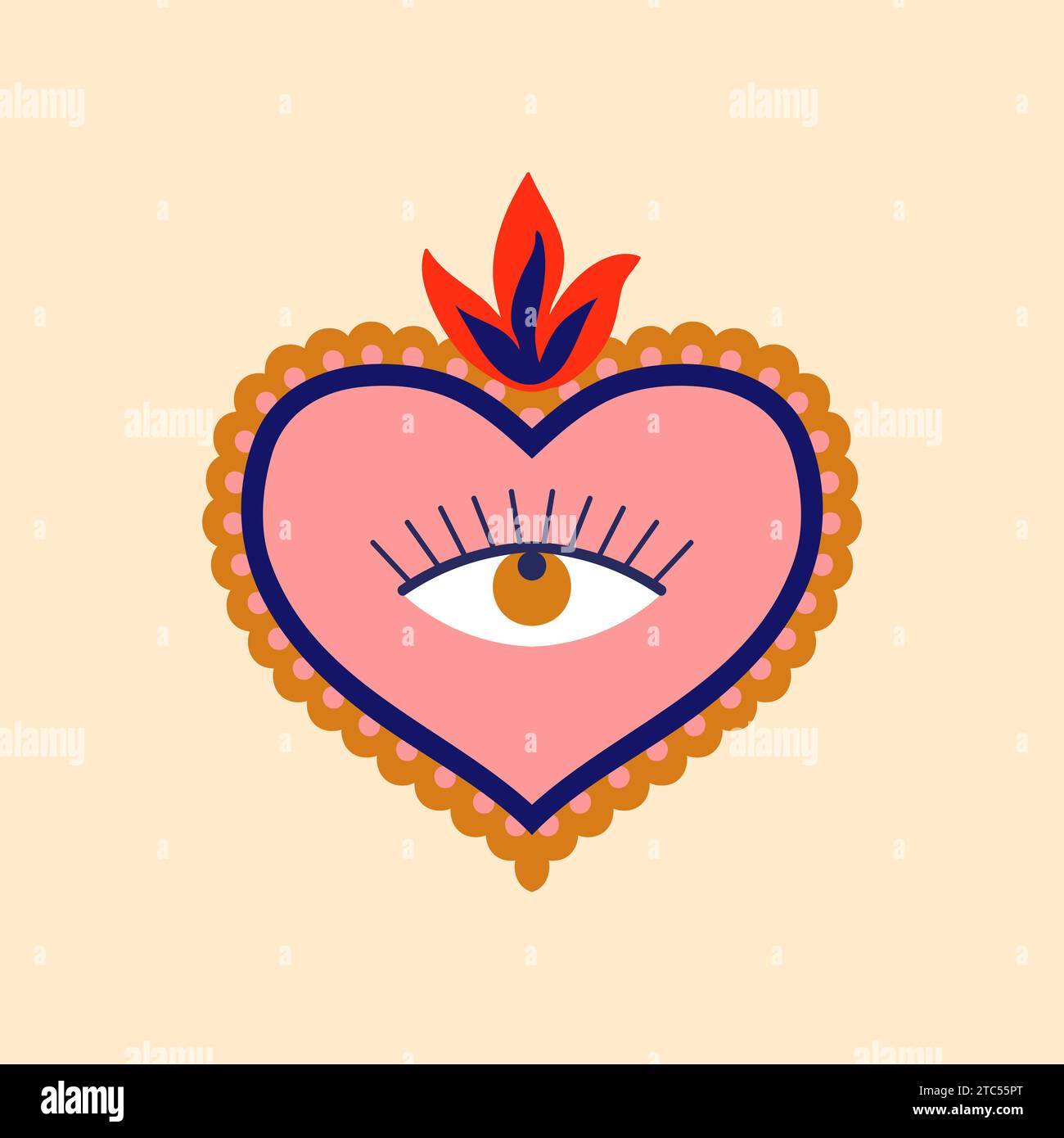 Corazón vector hi-res stock photography and images - Alamy