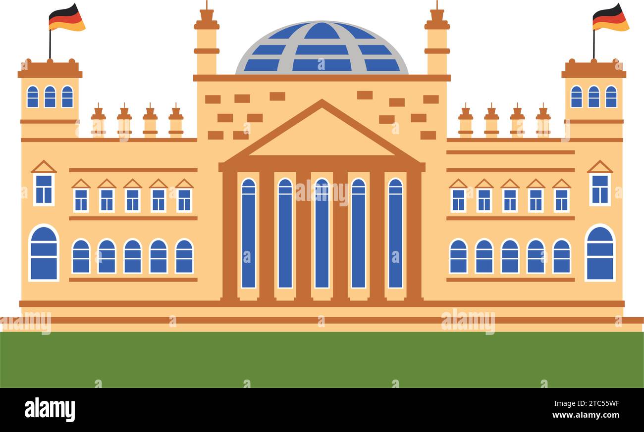 germany reichstag building Stock Vector Image & Art - Alamy