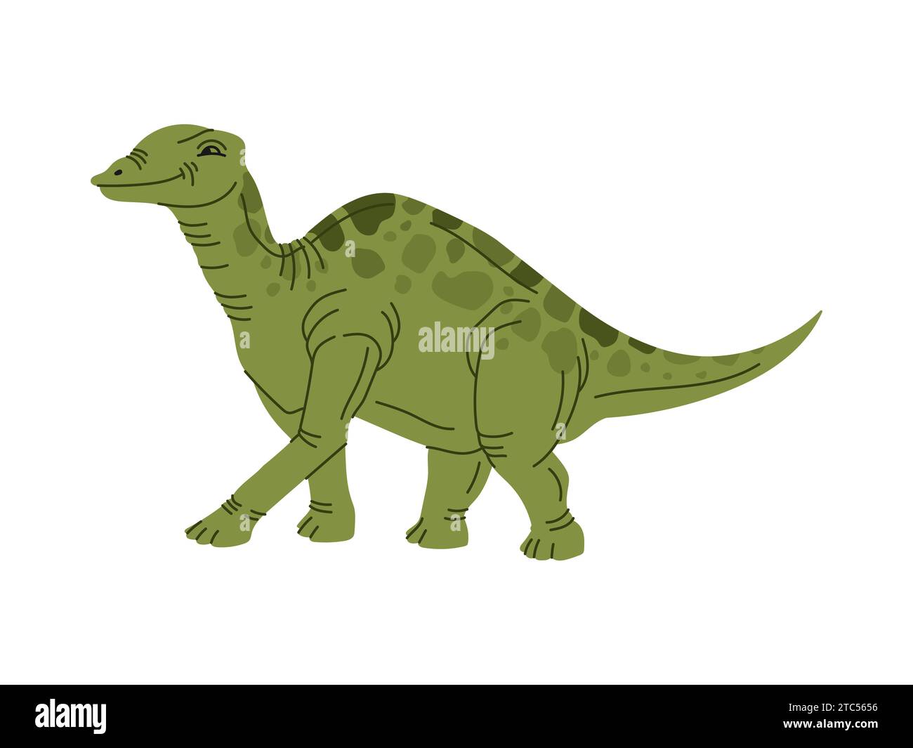 Dinosaur prehistoric animal, isolated isanosaurus ancient times ...