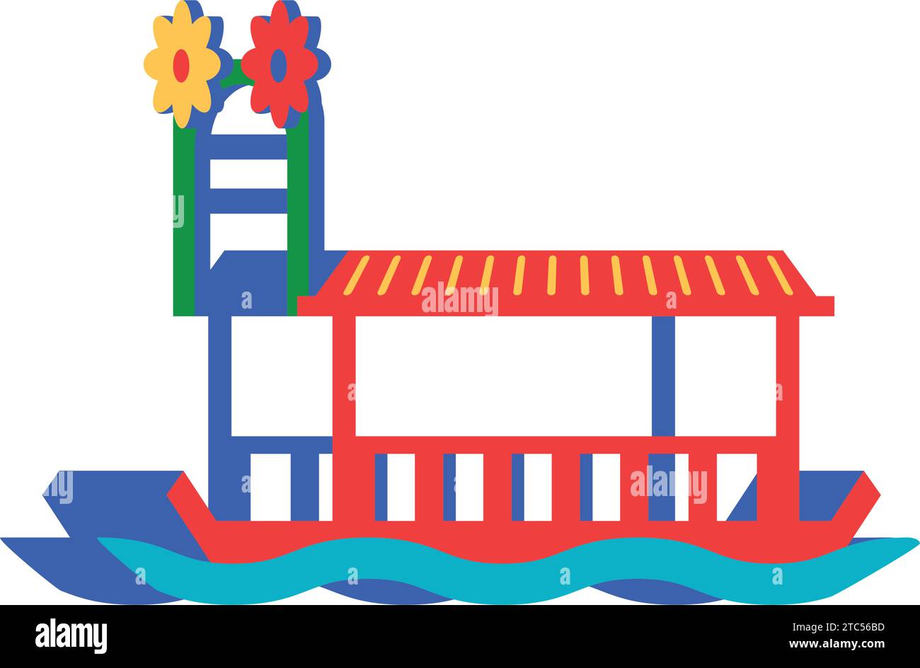 Lake in mexico Stock Vector Images - Alamy