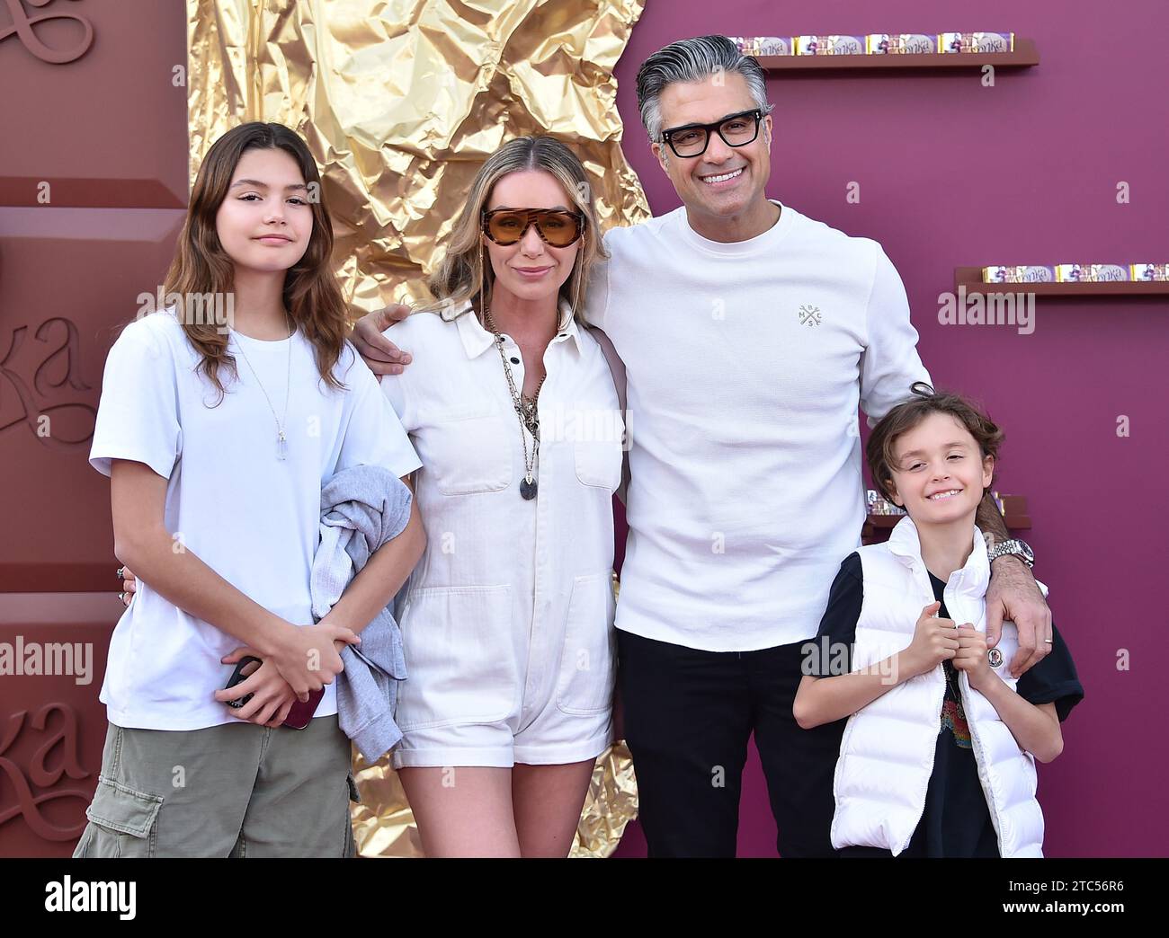 Westwood, USA. 10th Dec, 2023. Jaime Camil, Heidi Balvanera, Jaime ...