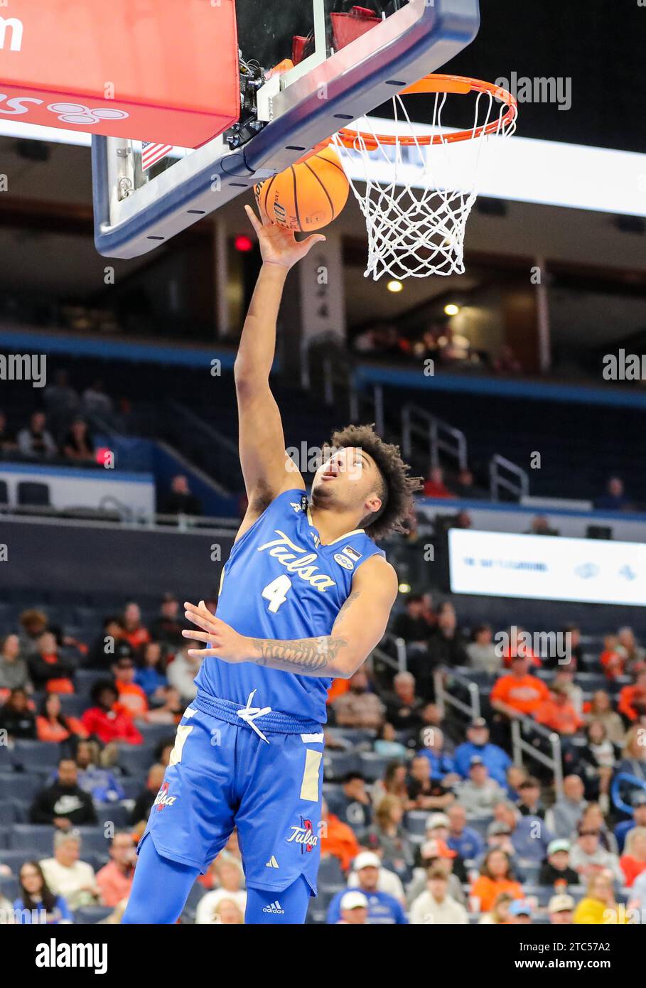 Tulsa golden hurricane mens basketball hi-res stock photography and ...
