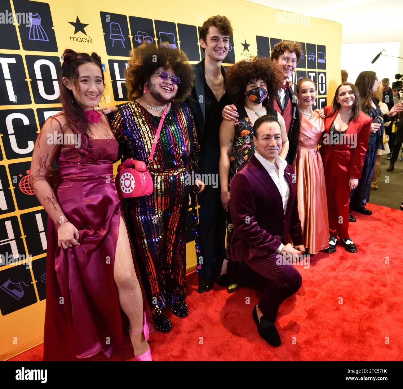 New York, USA. 10th Dec, 2023. The cast of How To Dance In Ohio attends ...