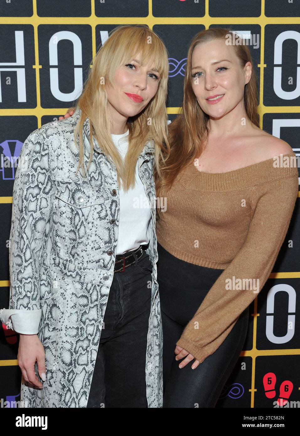 New York, USA. 10th Dec, 2023. L-R: Natasha Bedingfield and Nikola ...