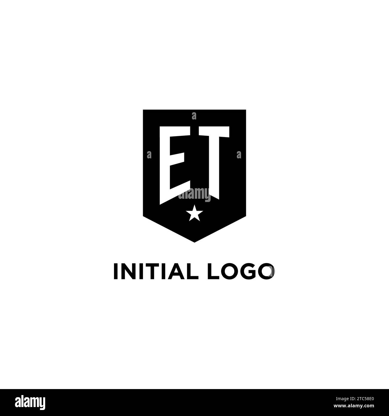 Et logo Black and White Stock Photos & Images - Alamy