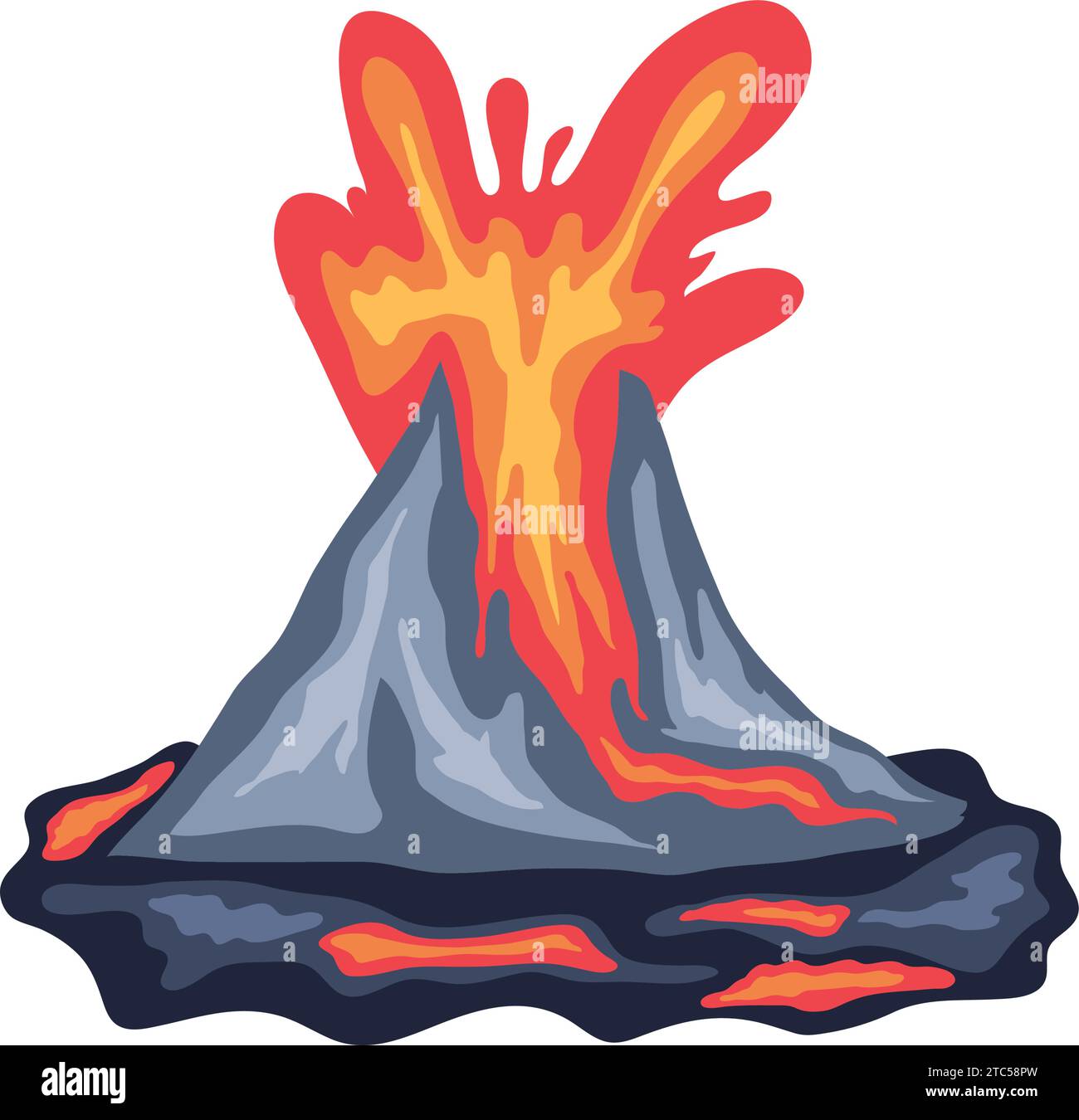 Magma flowing Stock Vector Images - Alamy Magma flowing Stock Vector Images - Alamy