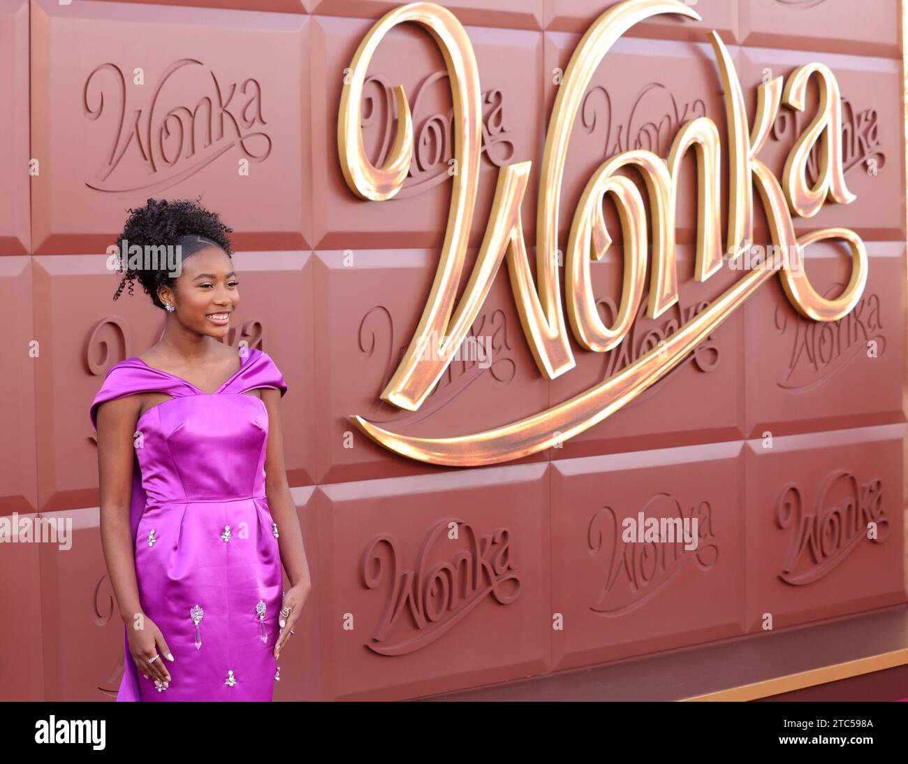 Los Angeles, California, USA. 10th December, 2023. Cast member Calah ...