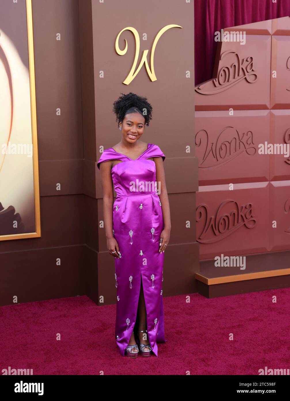 Los Angeles, California, USA. 10th December, 2023. Cast member Calah ...