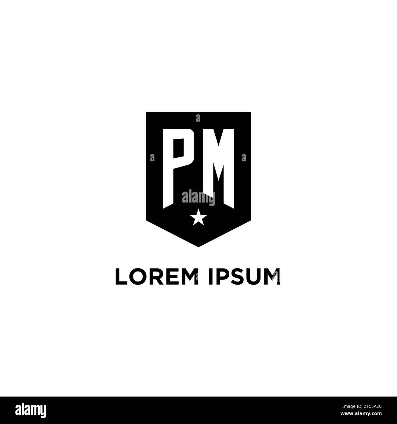 Pm initial Cut Out Stock Images & Pictures - Alamy