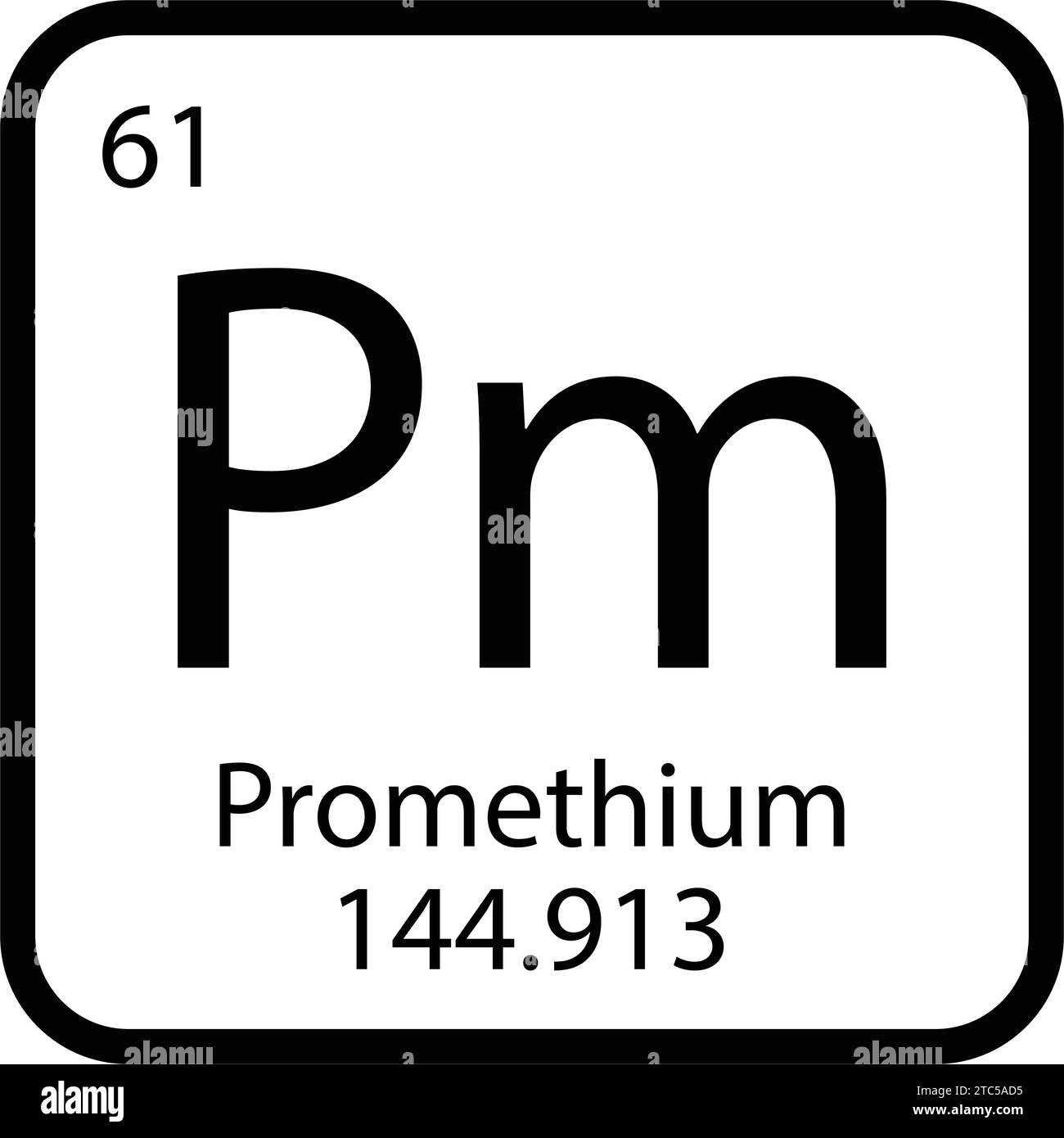 Promethium chemical element hi-res stock photography and images - Alamy
