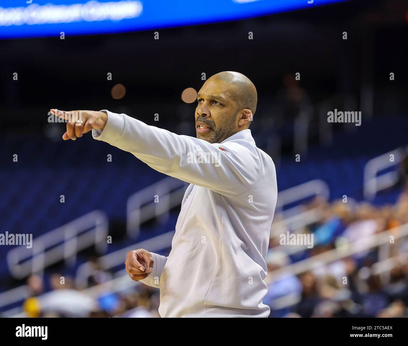 December 10, 2023: Billy Taylor is the men's head basketball coach for ...