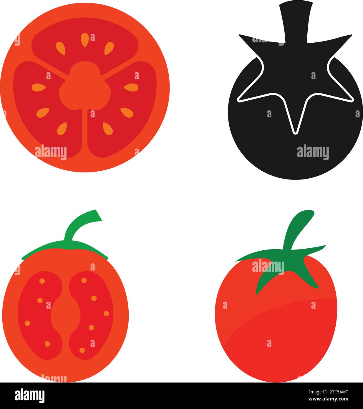 Tomato Icon Vector Illustration Design Stock Vector Image And Art Alamy