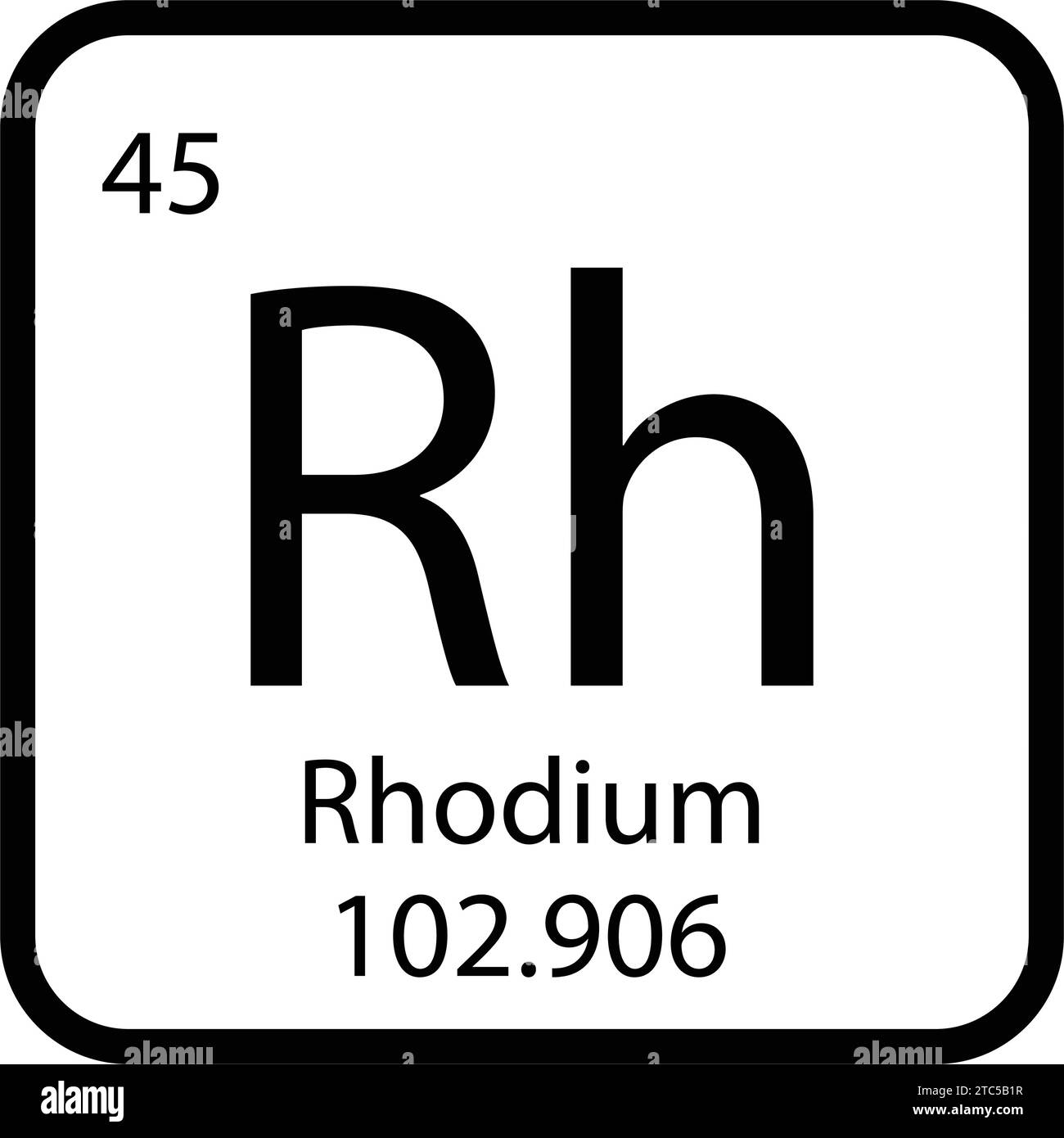 Rhodium Cut Out Stock Images & Pictures - Alamy