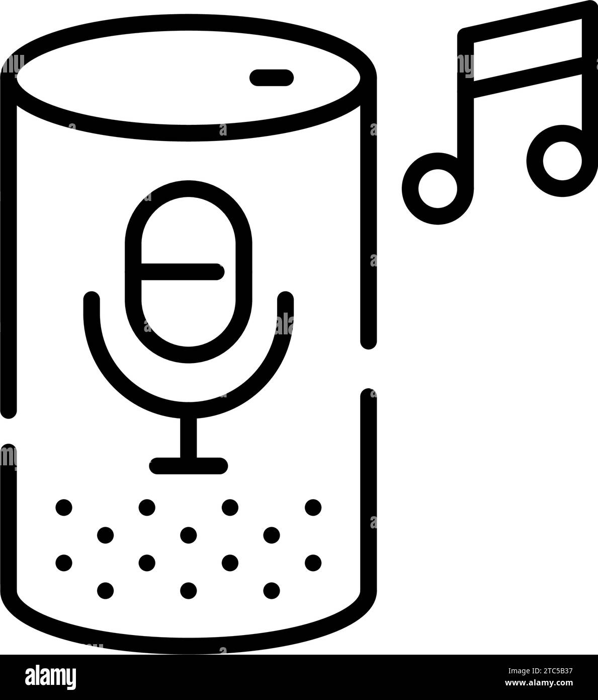 Music playing device Black and White Stock Photos & Images - Alamy