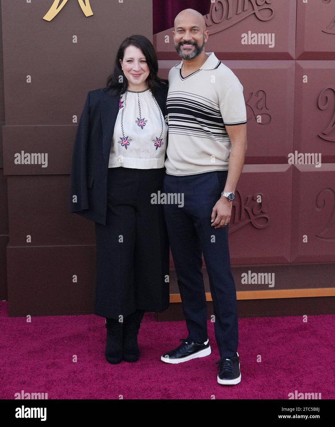 Los Angeles, USA. 10th Dec, 2023. (L-R) Elle Key and Keegan-Michael Key ...