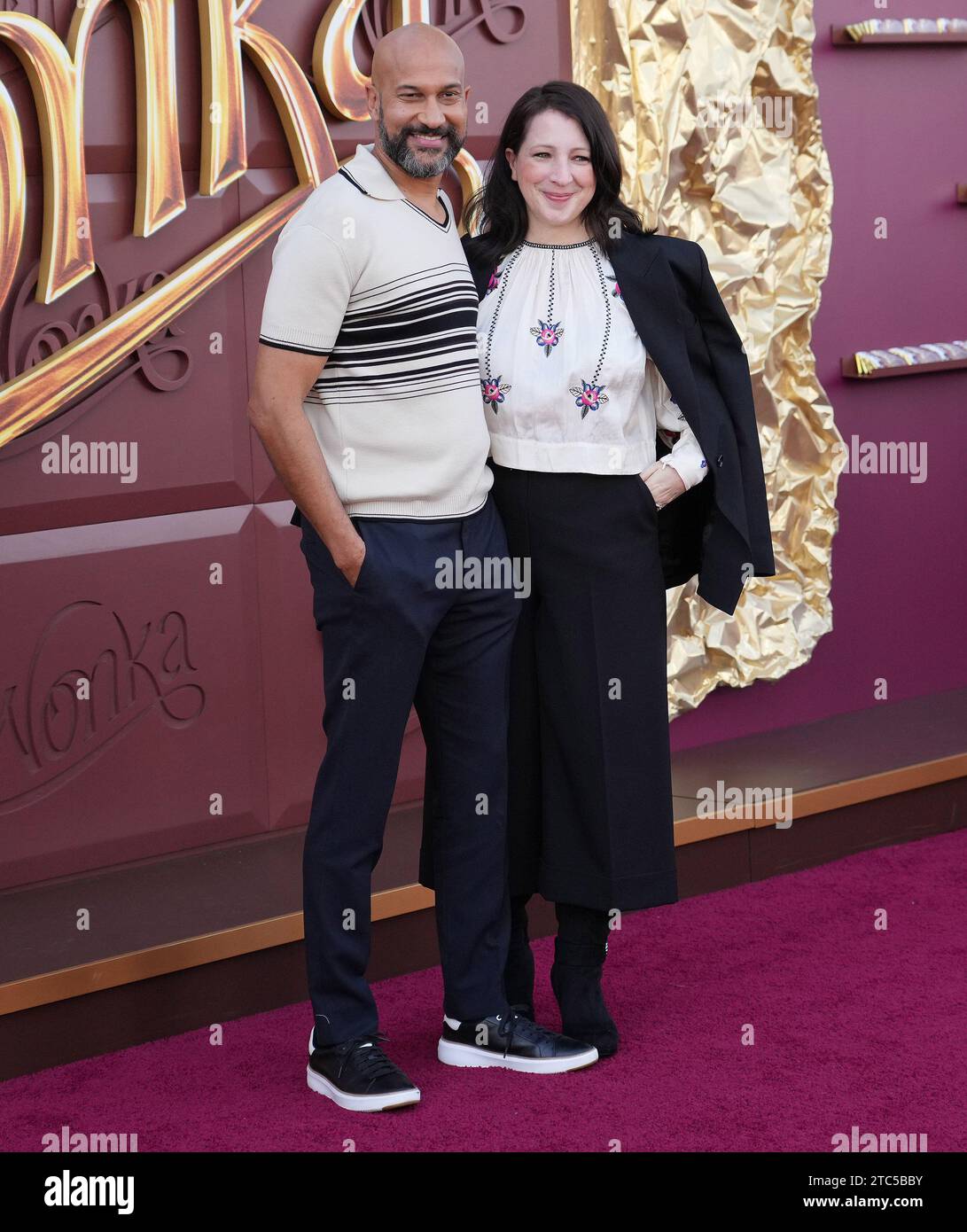 Los Angeles, USA. 10th Dec, 2023. (L-R) Keegan-Michael Key and Elle Key ...