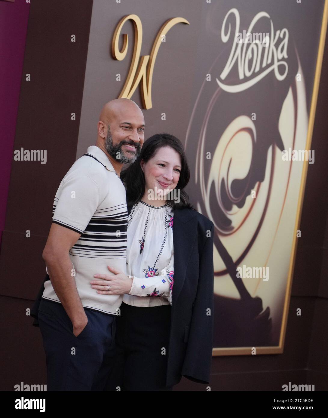 Los Angeles, USA. 10th Dec, 2023. (L-R) Keegan-Michael Key and Elle Key ...