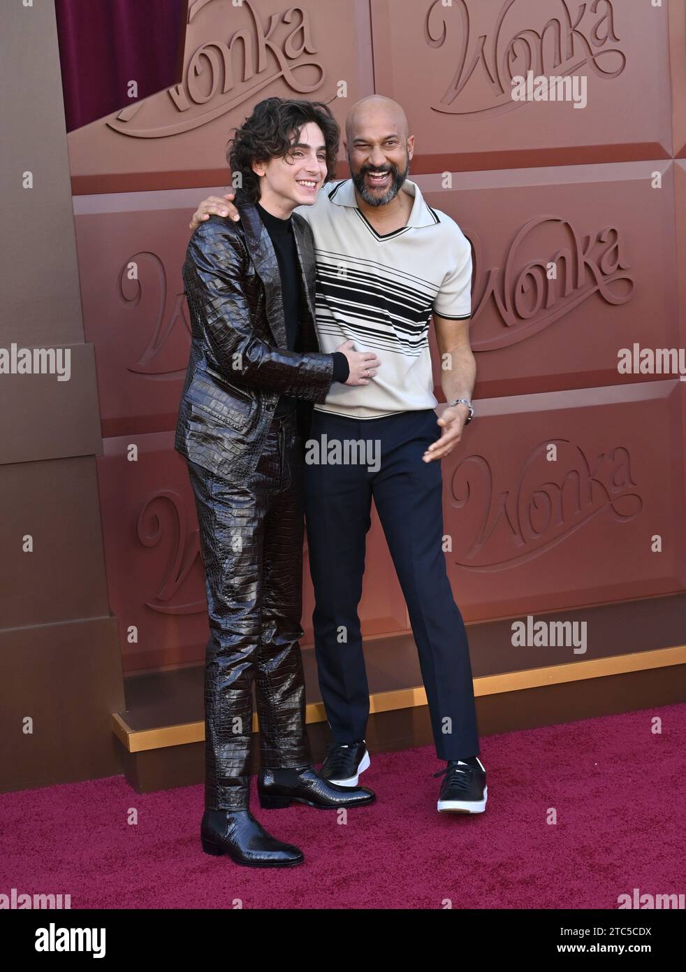 Los Angeles, USA. 10th Dec, 2023. LOS ANGELES, USA. December 10, 2023: Timothee Chalamet ...