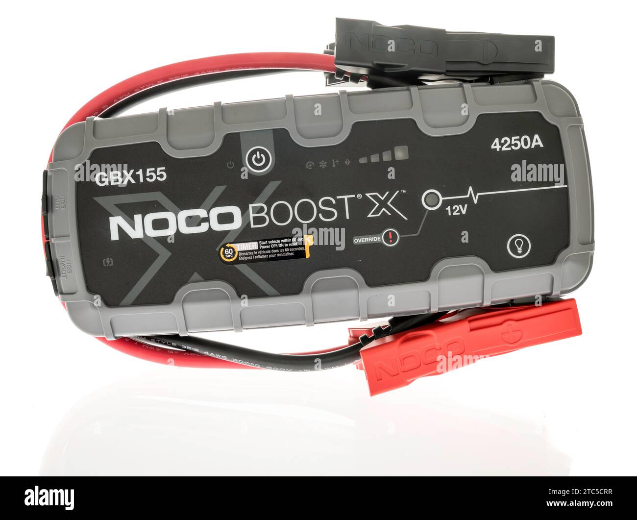 Battery charging booster device hi-res stock photography and images - Alamy