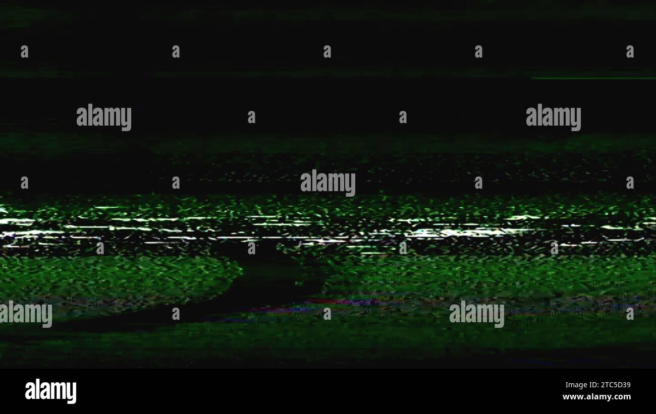 Glitch noise screen distortion vhs grain texture Stock Photo - Alamy